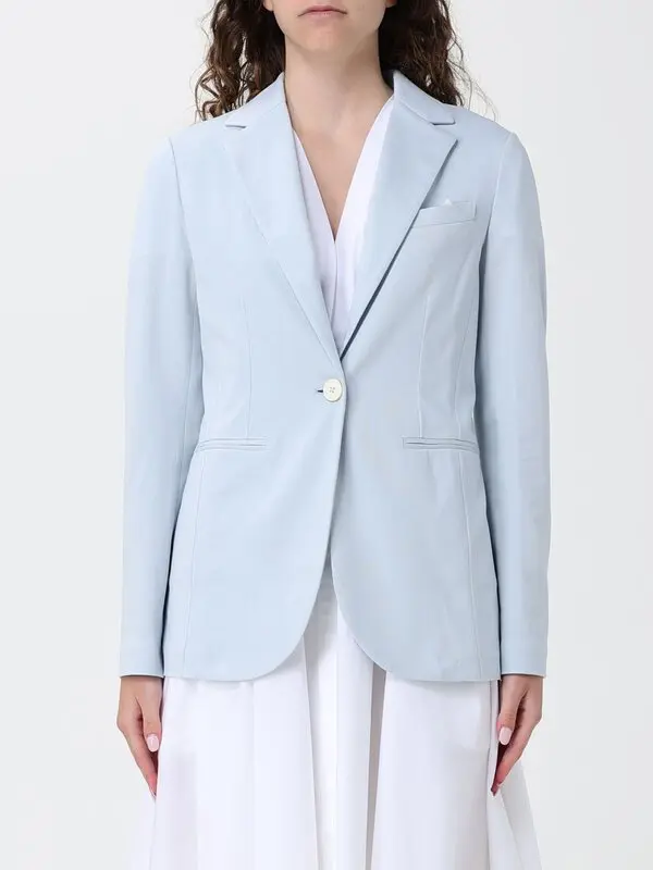CIRCOLO 1901 Cotton Single Breasted Blazer