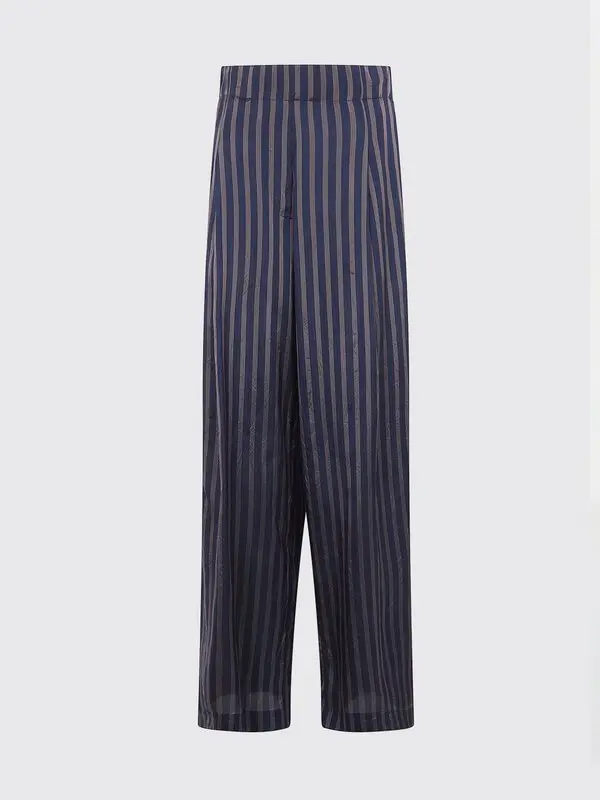 Dries Van Noten Trousers Colour - Blue