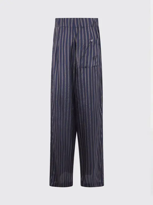 Dries Van Noten Trousers Colour - Blue