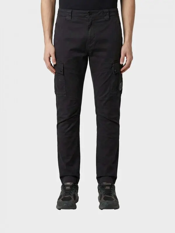 C.P. COMPANY Cargo Trousers - Black
