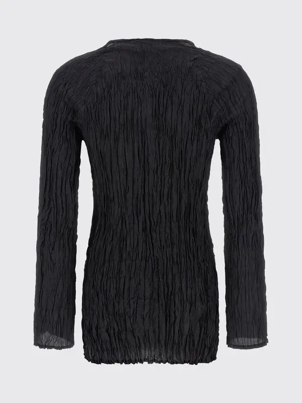 PAROSH Textured Button-up Shirt