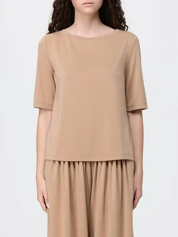 Max Mara T-shirt Colour - Camel