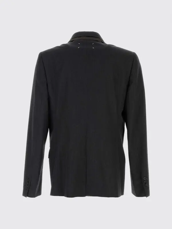 MAISON MARGIELA Double-breasted Pure Virgin Wool Blazer