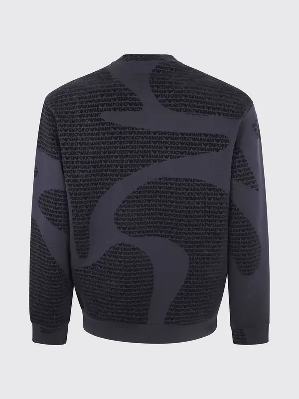 Emporio Armani All-over Logo Sweatshirt