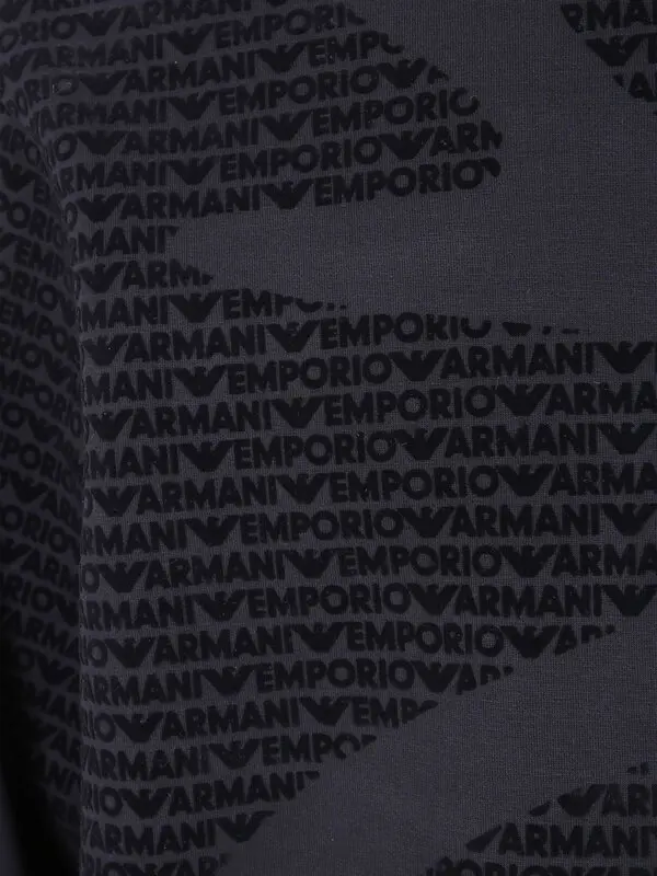Emporio Armani All-over Logo Sweatshirt