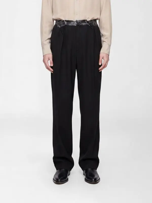 MAISON MARGIELA Wide-leg Virgin Wool Trousers