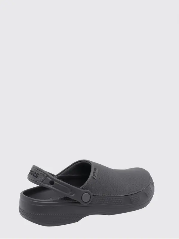 CROCS Classic Crafted Clogs In Canvas And Eva Rubber - Black