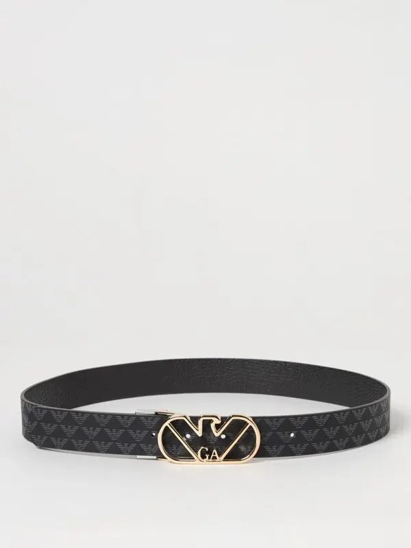 Emporio Armani Monogrammed Logo Belt