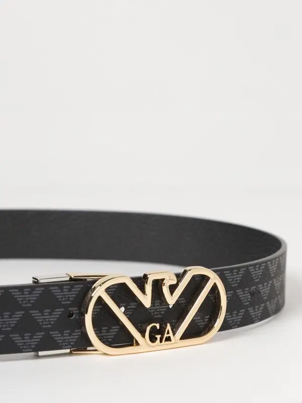 Emporio Armani Monogrammed Logo Belt
