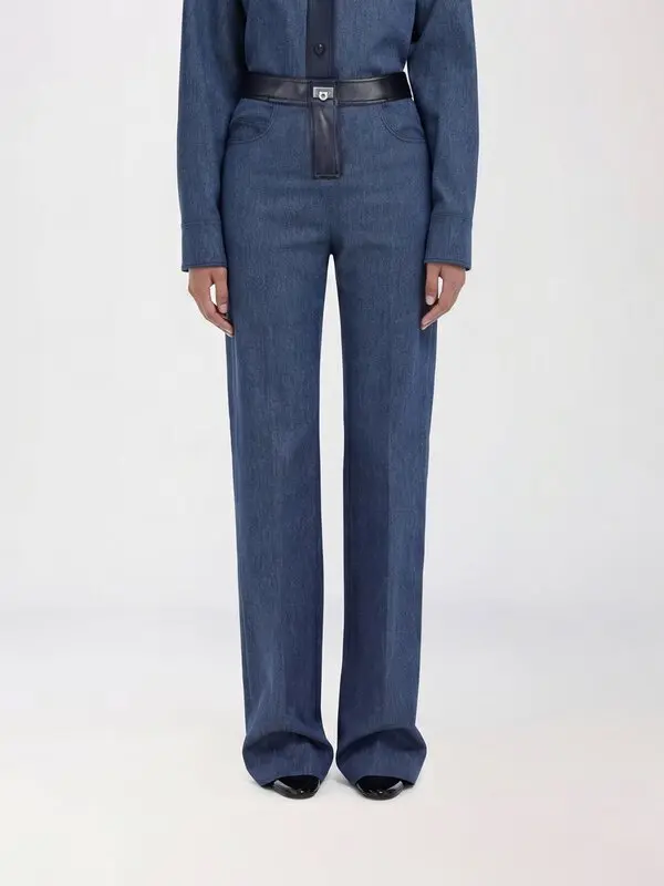 FERRAGAMO Cotton Trousers