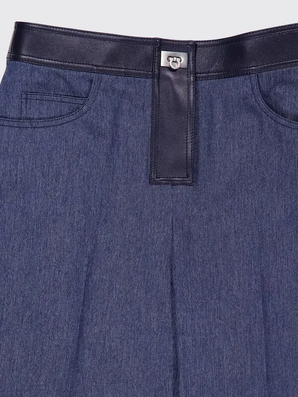 FERRAGAMO Cotton Trousers