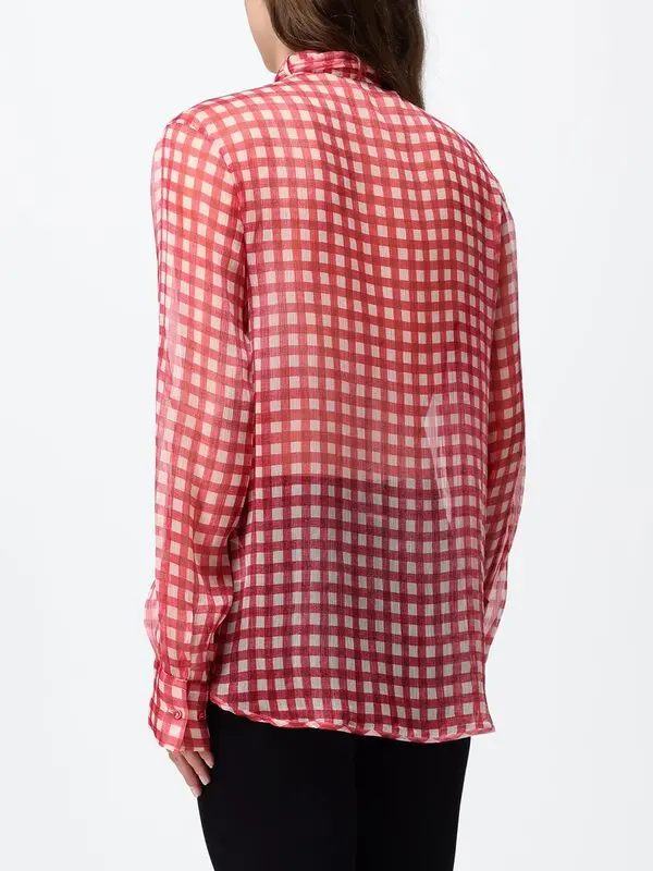 Ermanno Scervino Chiffon Shirt - Red
