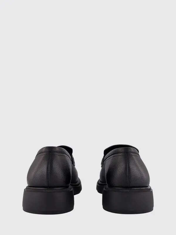 FERRAGAMO Grained Leather Loafers