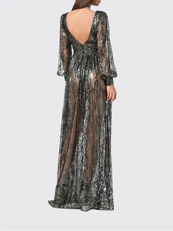 Philipp Plein Lace Long Dress