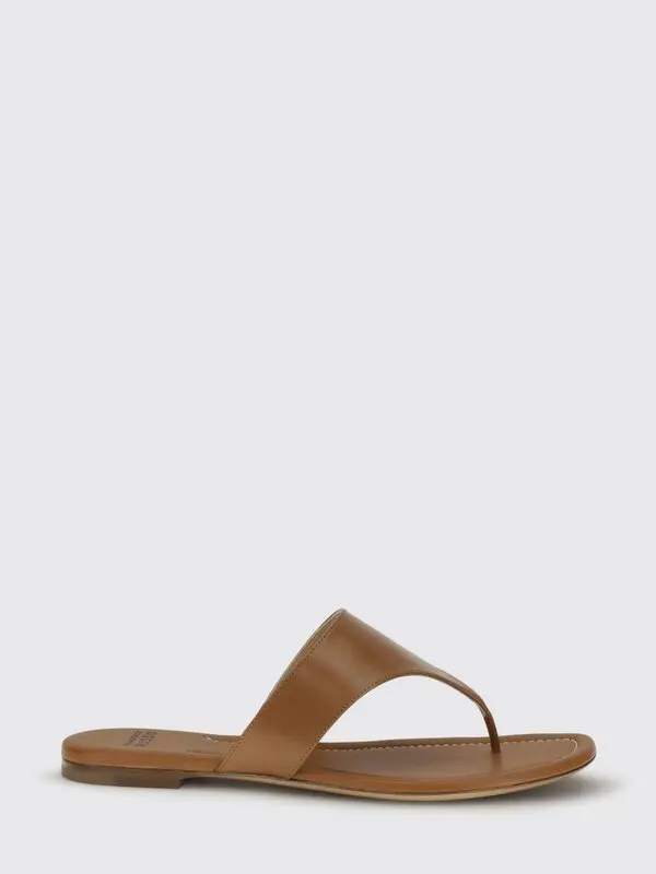 FRANCESCO RUSSO Leather Flip Flops