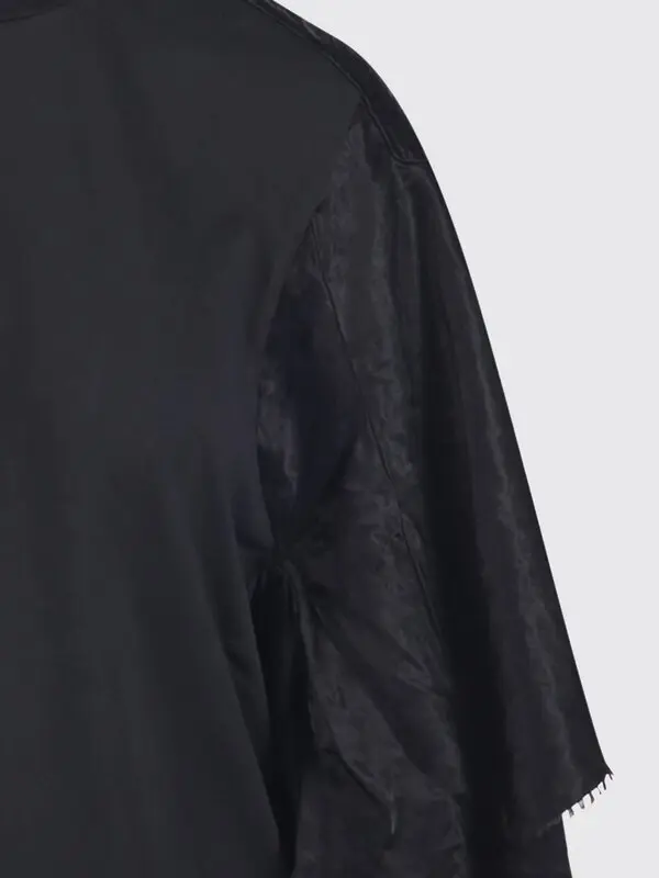 HAIKURE Long-sleeved Cotton T-shirt With Crew Neck