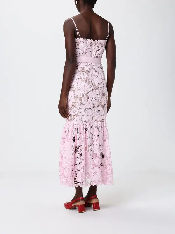 SELF-PORTRAIT Lace Midi Dress