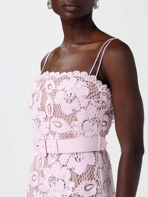 SELF-PORTRAIT Lace Midi Dress
