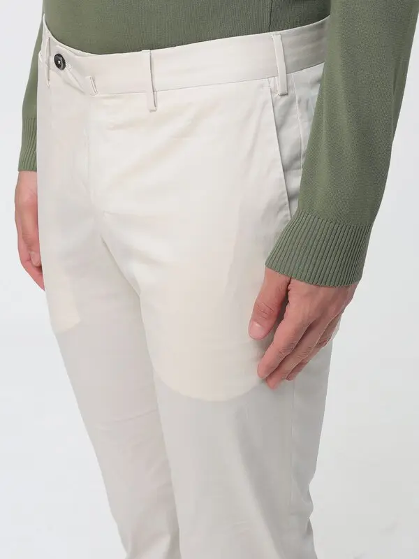 PT TORINO Stretch Cotton Blend Chino Trousers