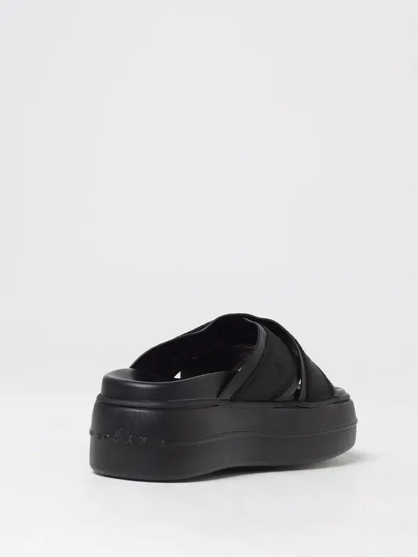 Hogan Heeled Sandals Colour - Black