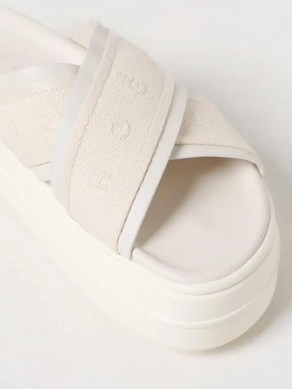 Hogan Platform Sandals - White