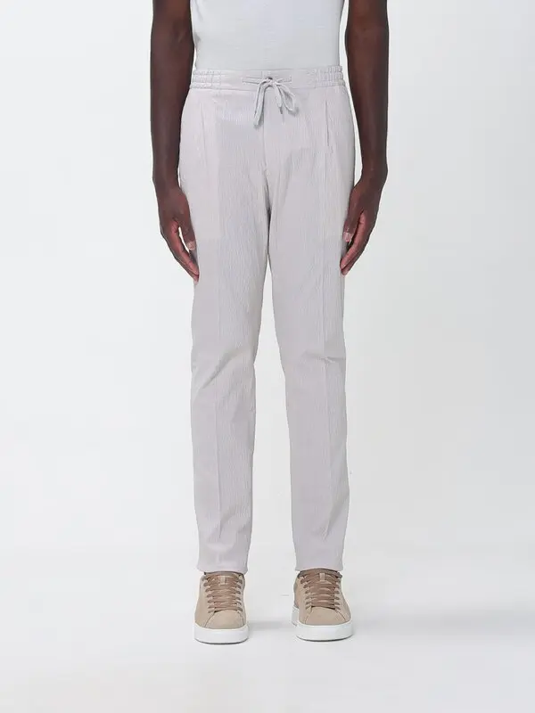 PT TORINO Cotton Drawstring Trousers - Sand