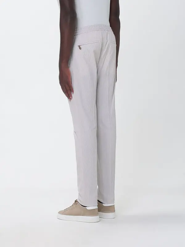 PT TORINO Cotton Drawstring Trousers - Sand