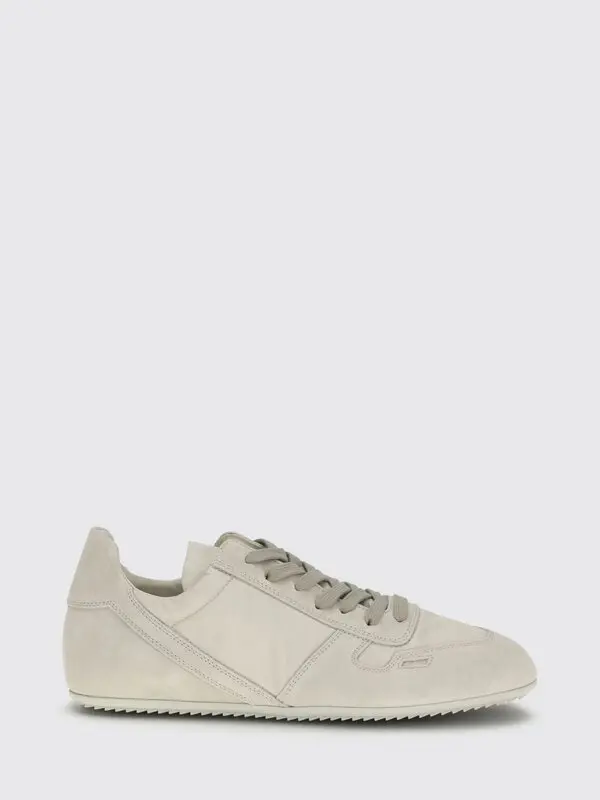 Rick Owens Nylon And Suede Sneakers