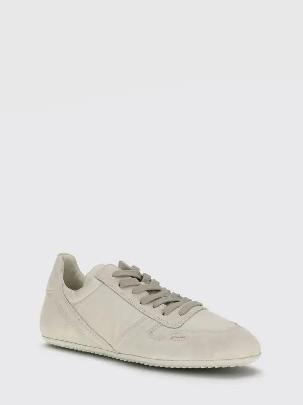 Rick Owens Nylon And Suede Sneakers