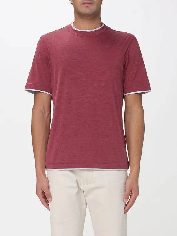 Brunello Cucinelli T-shirt Colour - Red