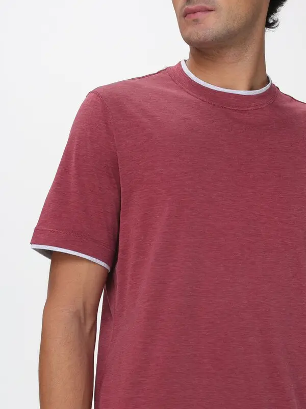Brunello Cucinelli T-shirt Colour - Red