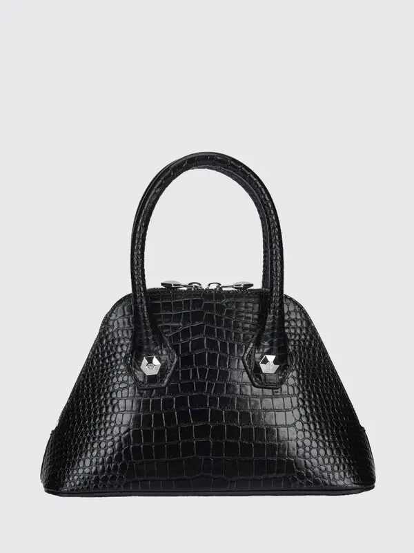 Philipp Plein Majestic Crocodile Print Leather Bag
