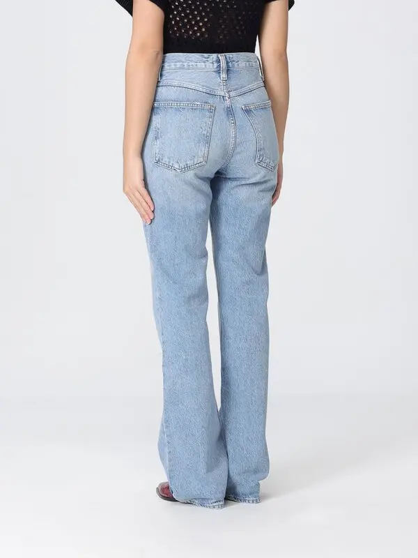 AGOLDE Leena Flared Cotton Denim Jeans