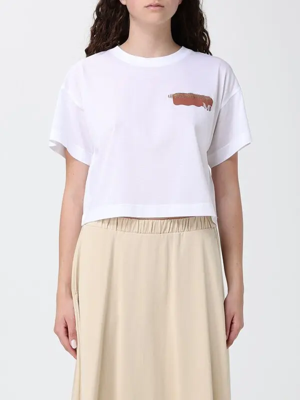 Max Mara T-shirt Colour - White