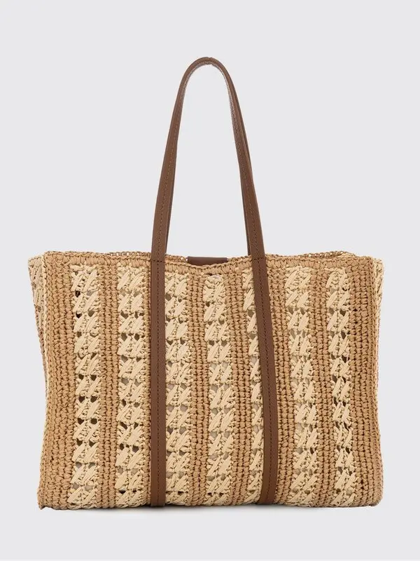 BOSS Crochet Raffia Bag