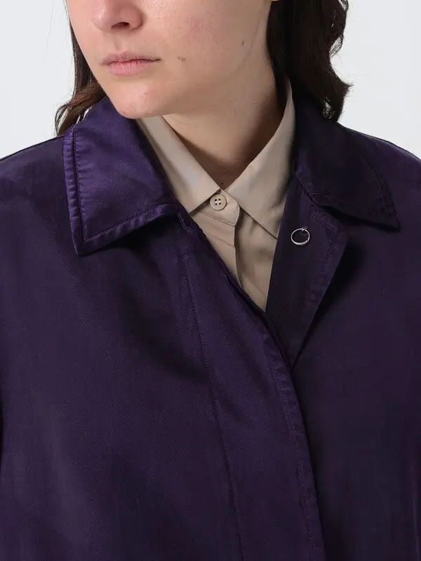 Dries Van Noten Long Cotton Blend Trench Coat