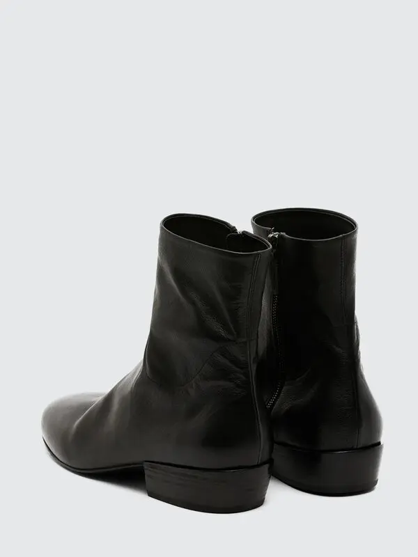 Marsèll Leather Zip-up Ankle Boots