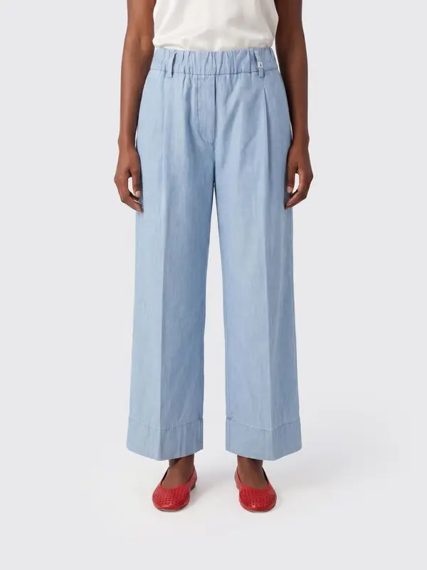 MYTHS Cotton Palazzo Trousers