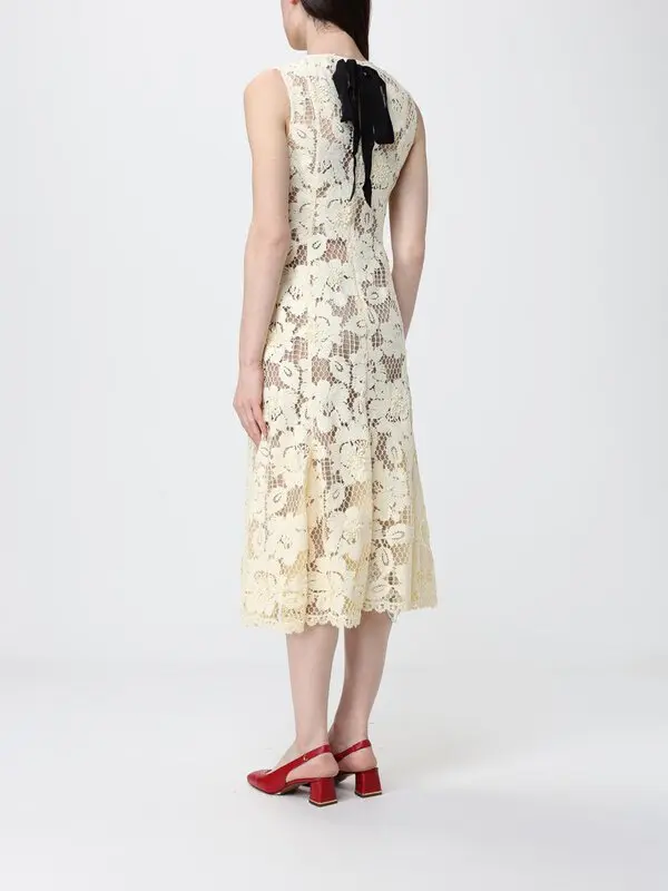 SELF-PORTRAIT Lace Midi Dress