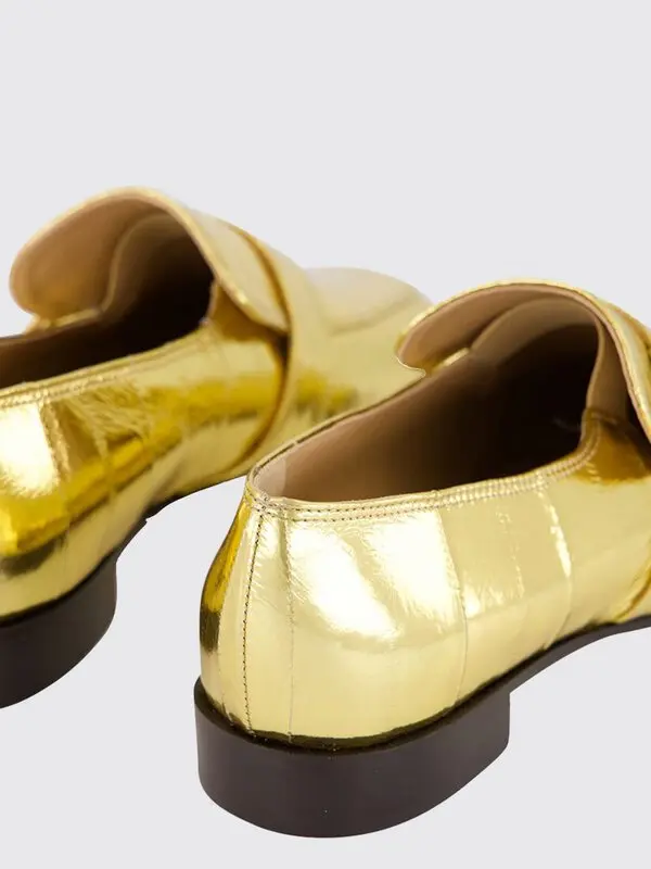 FERRAGAMO Hug Laminated Leather Loafers