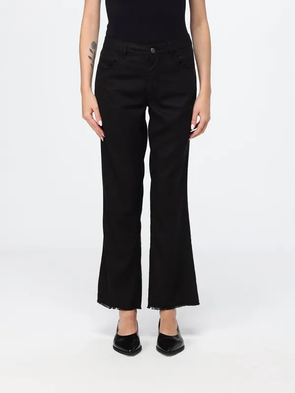 FAY Mid-rise Flared Jeans In Stretch Cotton Denim