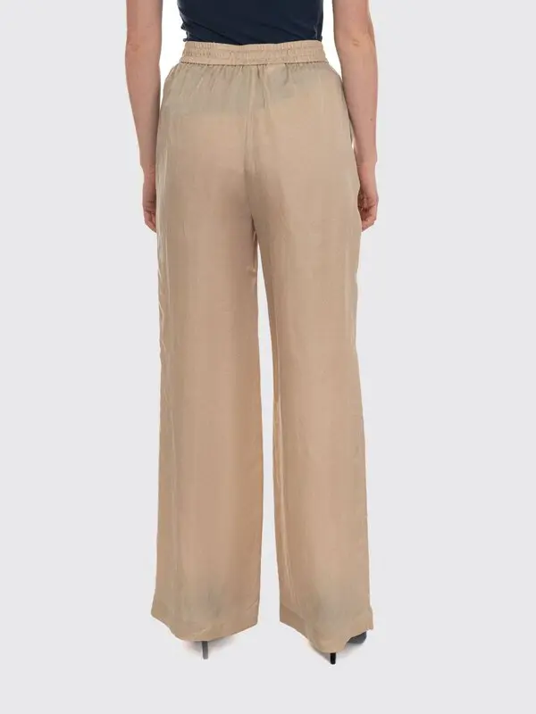 BOSS Lyocell Wide Leg Trousers