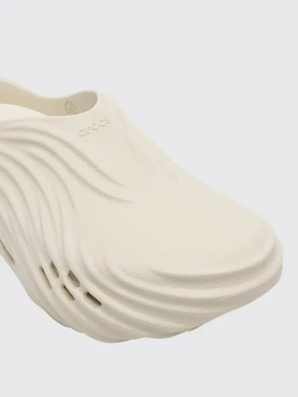 CROCS Echo Wave Mules In Eva Rubber - Beige