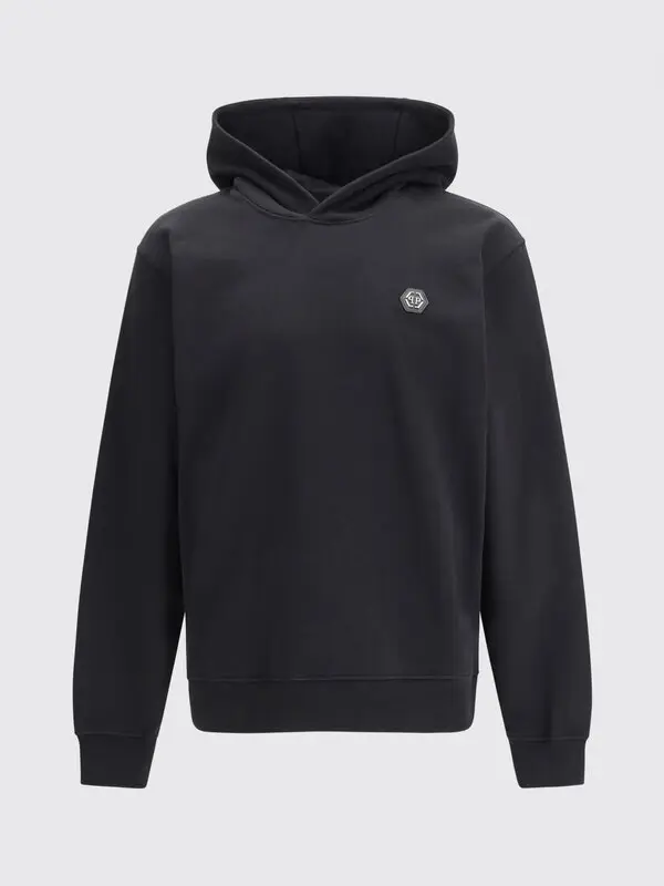 Philipp Plein Cotton Hooded Sweatshirt