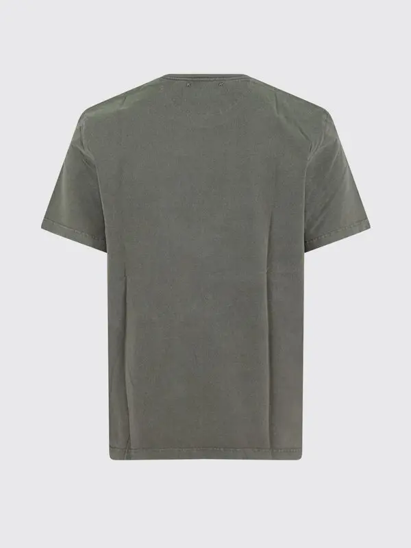 GOLDEN GOOSE Tone-on-tone Logo Crew-neck Cotton T-shirt