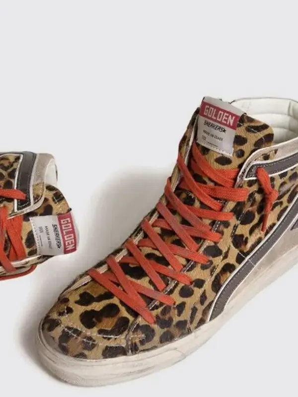 GOLDEN GOOSE High Top Sneakers - Beige
