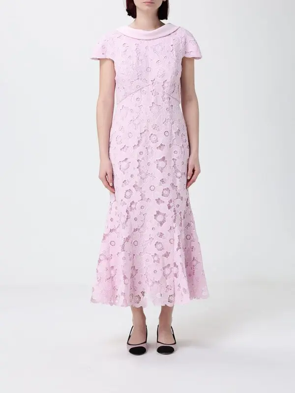 SELF-PORTRAIT Lace Midi Dress