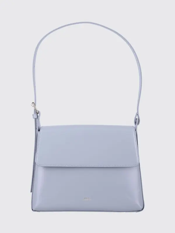 A.p.c. Virginie Smooth Leather Shoulder Bag