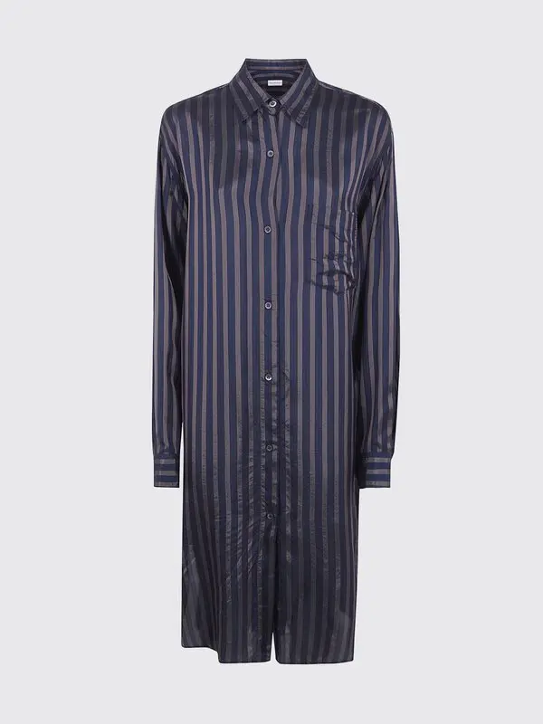 Dries Van Noten Striped Shirt Dress