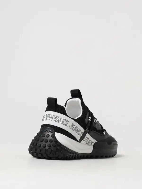 Versace Lace-up Trainers - Black
